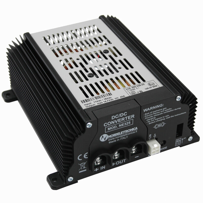 Nordelettronica 12 Volt Batterie Ladebooster 40 A NE325 Wohnmobil Rei